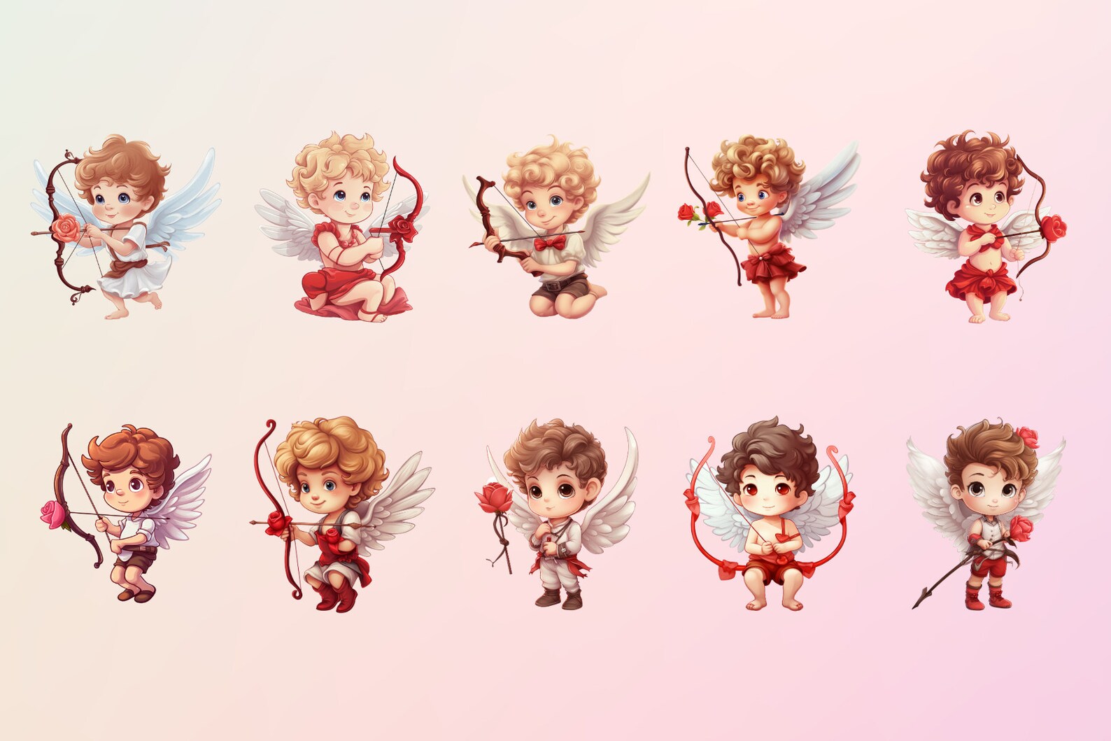 Vintage Cupid Clipart Valentines Day Png Love Clipart Vintage Ephemera ...