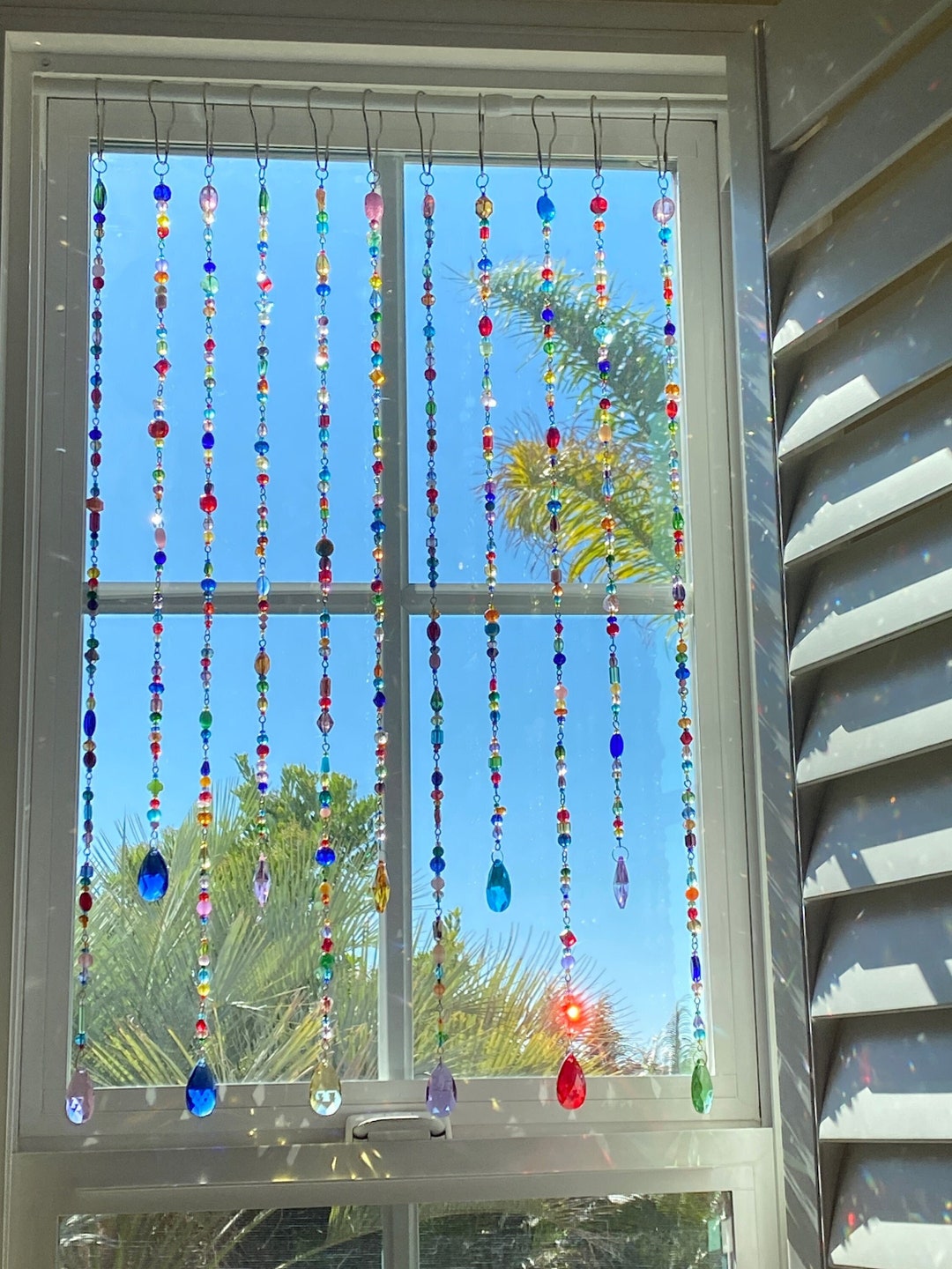 24 Inch or 30 Inch Long Single Strand Sun Catcher With Choice of 38 Mm ...