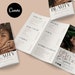Canva Brochure Template, Editable Beauty Salon Leaflet, DIY Price List ...