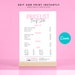 DIY Digital Price List Set, Canva Editable Template, DIY Price List ...