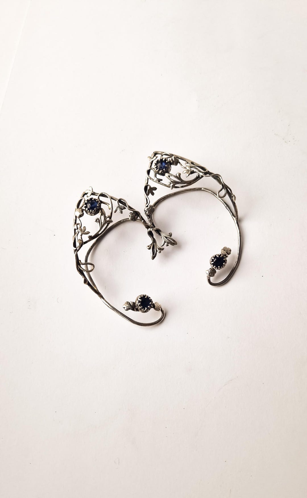 Elf Earr Cuff Silver Elven Ears Cosplay Ears - Etsy