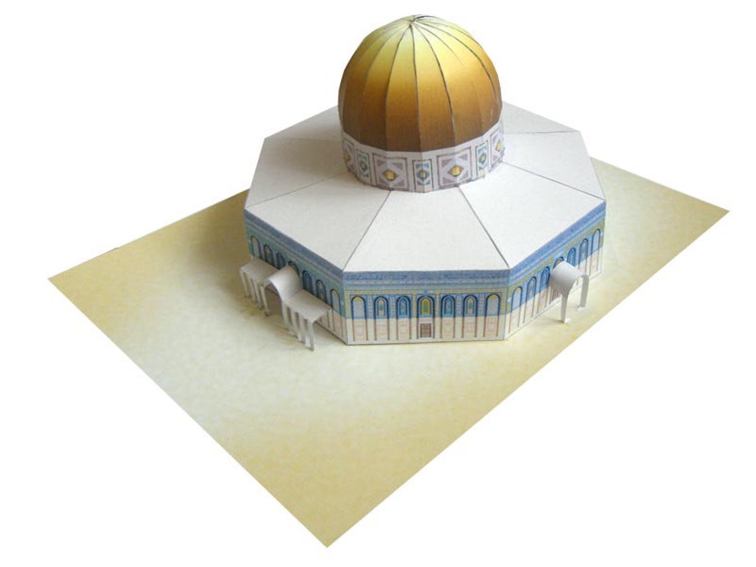 Dome of the Rock Temple Mount, Jerusalem 10x13 Preprinted & Shipped - Etsy