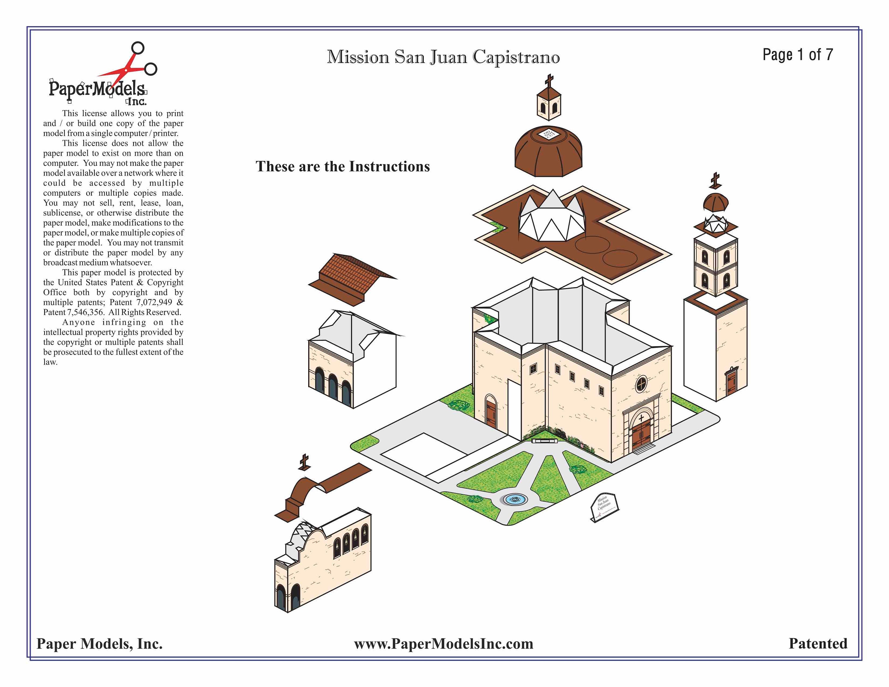 California Mission San Juan Capistrano San Juan (Instant Download) - Etsy