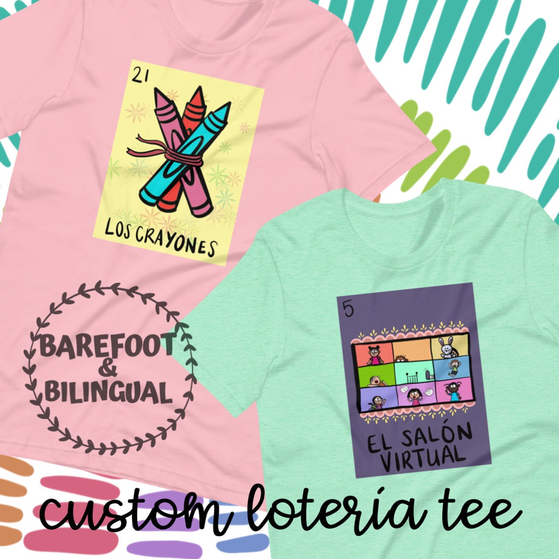 Teacher Shirt | Loteria Cards | Bilingual |distance Learning | Spanish ...
