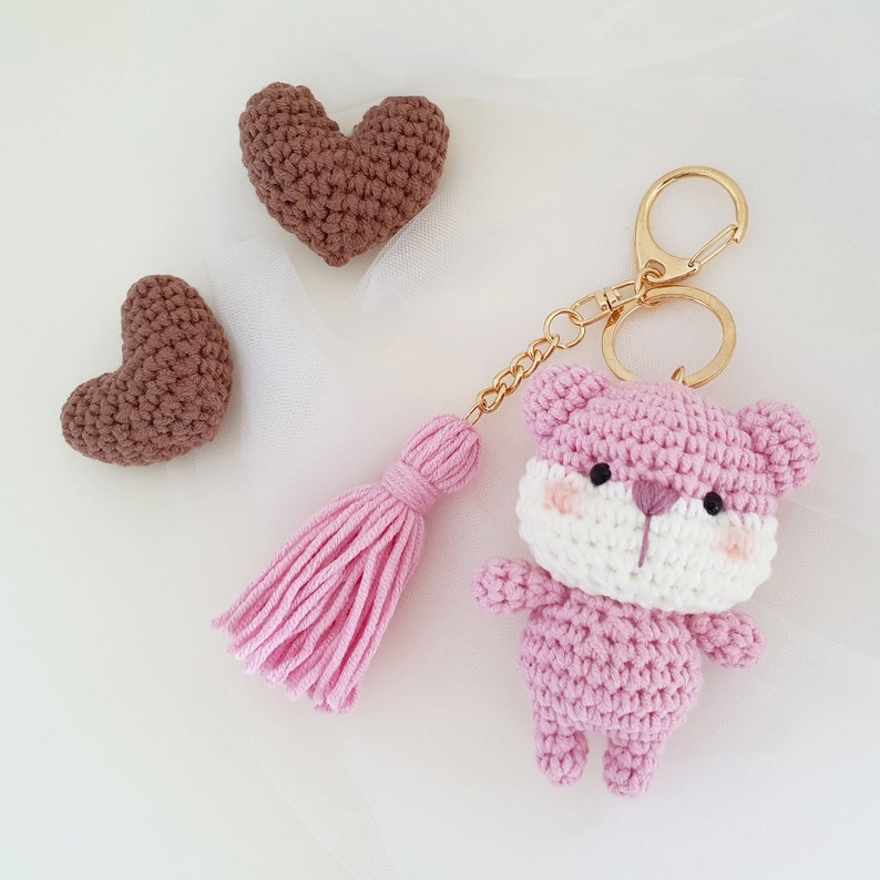 Bear Key Ring Crochet/ Amigurumi Pattern (ENG) - Etsy