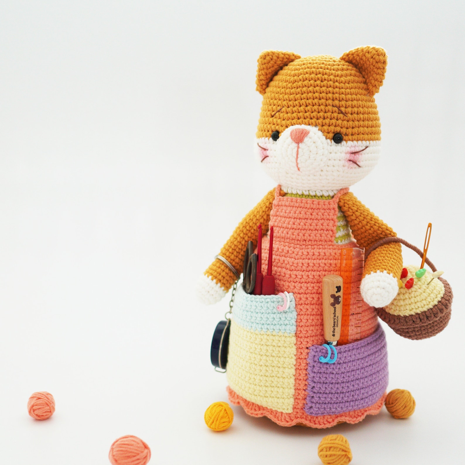 Knitting Cat Crochet Pattern/ Amigurumi Pattern - Etsy