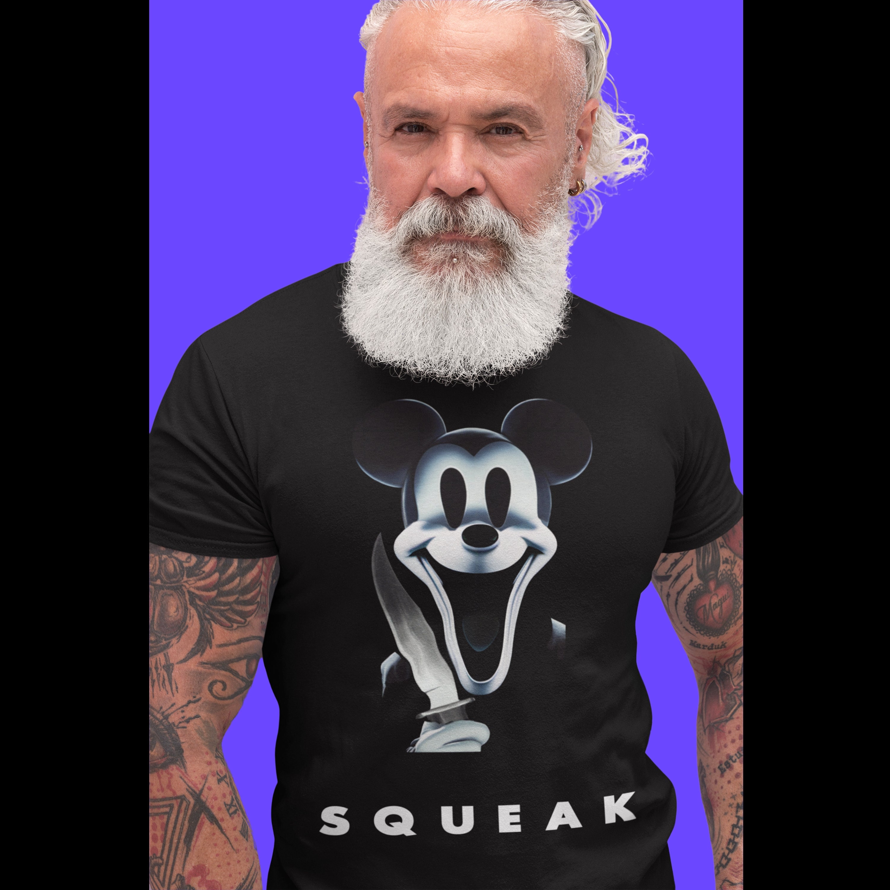 Mens Scream Shirt Ghostface Mickey Mouse Tee Disney Horror T-shirt ...
