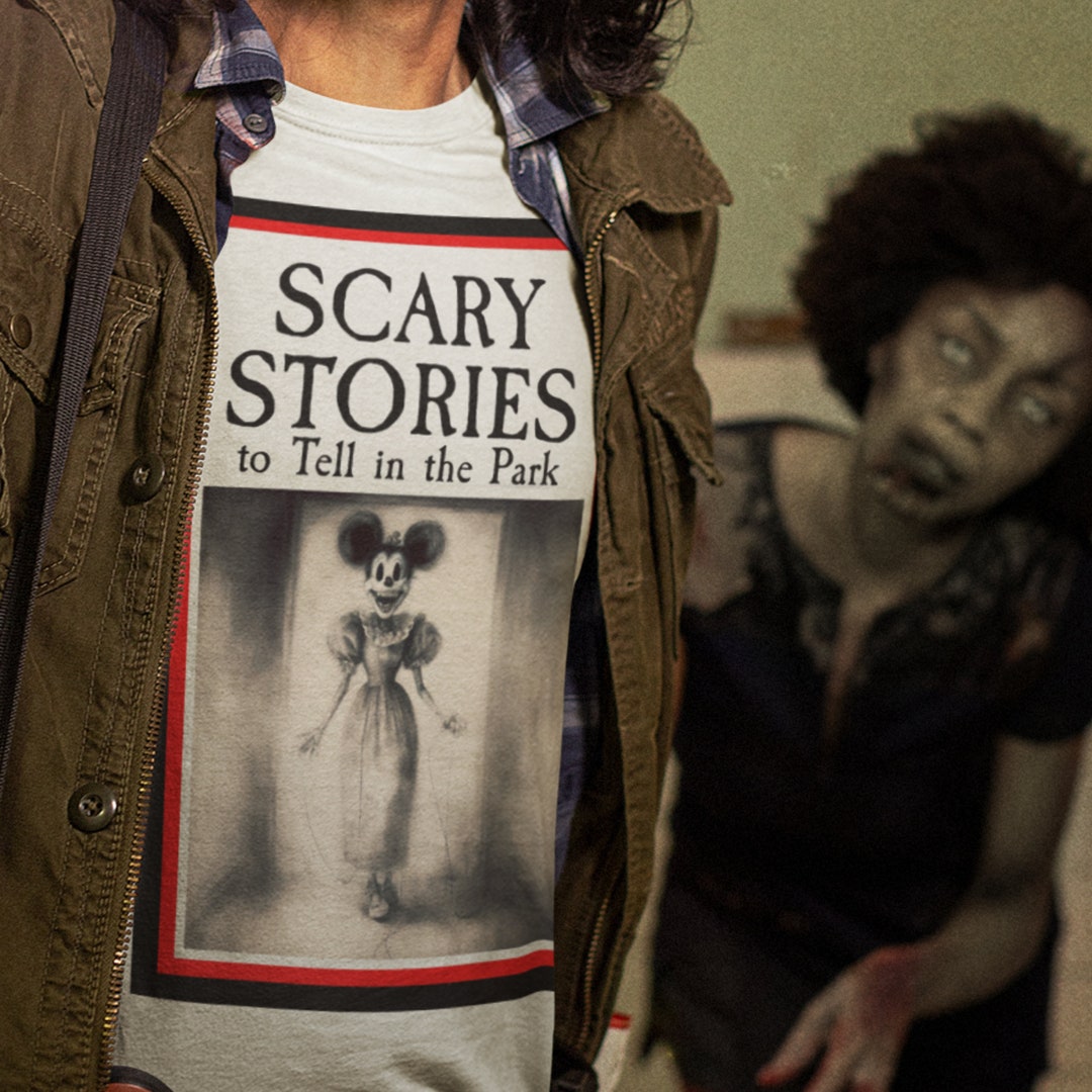 Scary Stories to Tell in the Dark Park Minnie Mouse Disney Horror Shirt ...