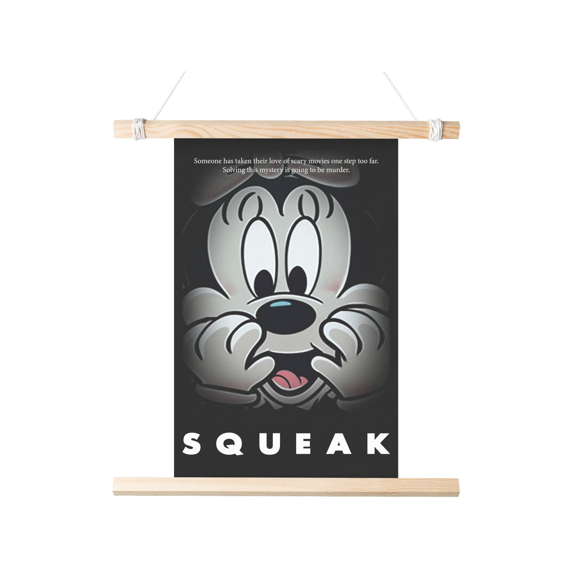 Minnie Mouse Scream Movie Poster Parody Horror Movie Disney Movie ...