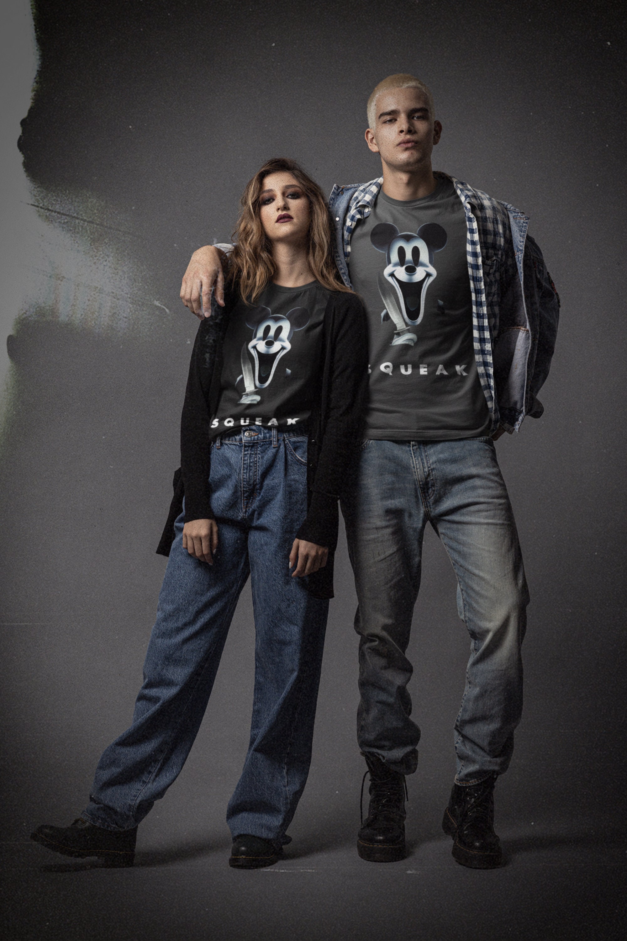 Mens Scream Shirt Ghostface Mickey Mouse Tee Disney Horror T-shirt ...