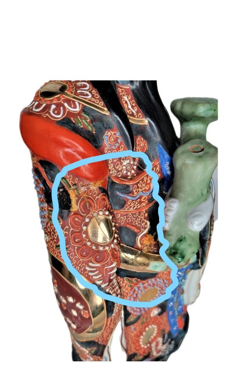 Vintage Chinese lu God of Prosperity and Fertility - Etsy