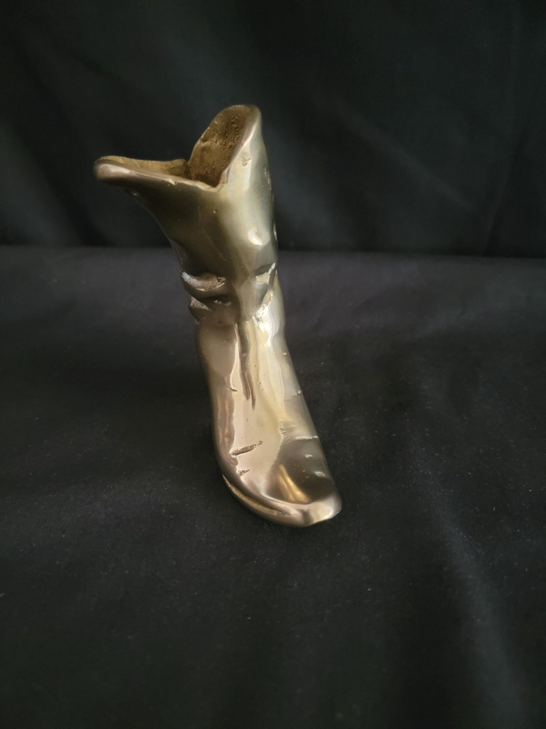 Vintage Brass Cowboy Boot 4 Height X 3.5 Length - Etsy