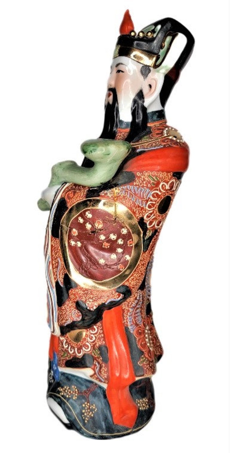 Vintage Chinese lu God of Prosperity and Fertility - Etsy