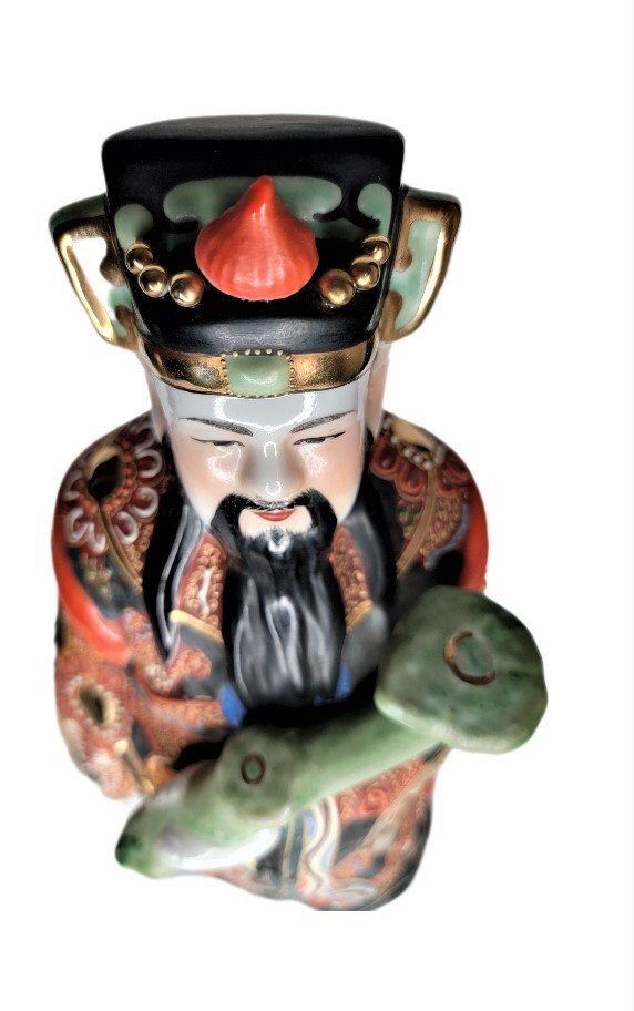 Vintage Chinese lu God of Prosperity and Fertility - Etsy