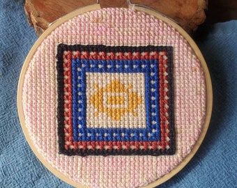 Granny Square Cross Stitch - Etsy