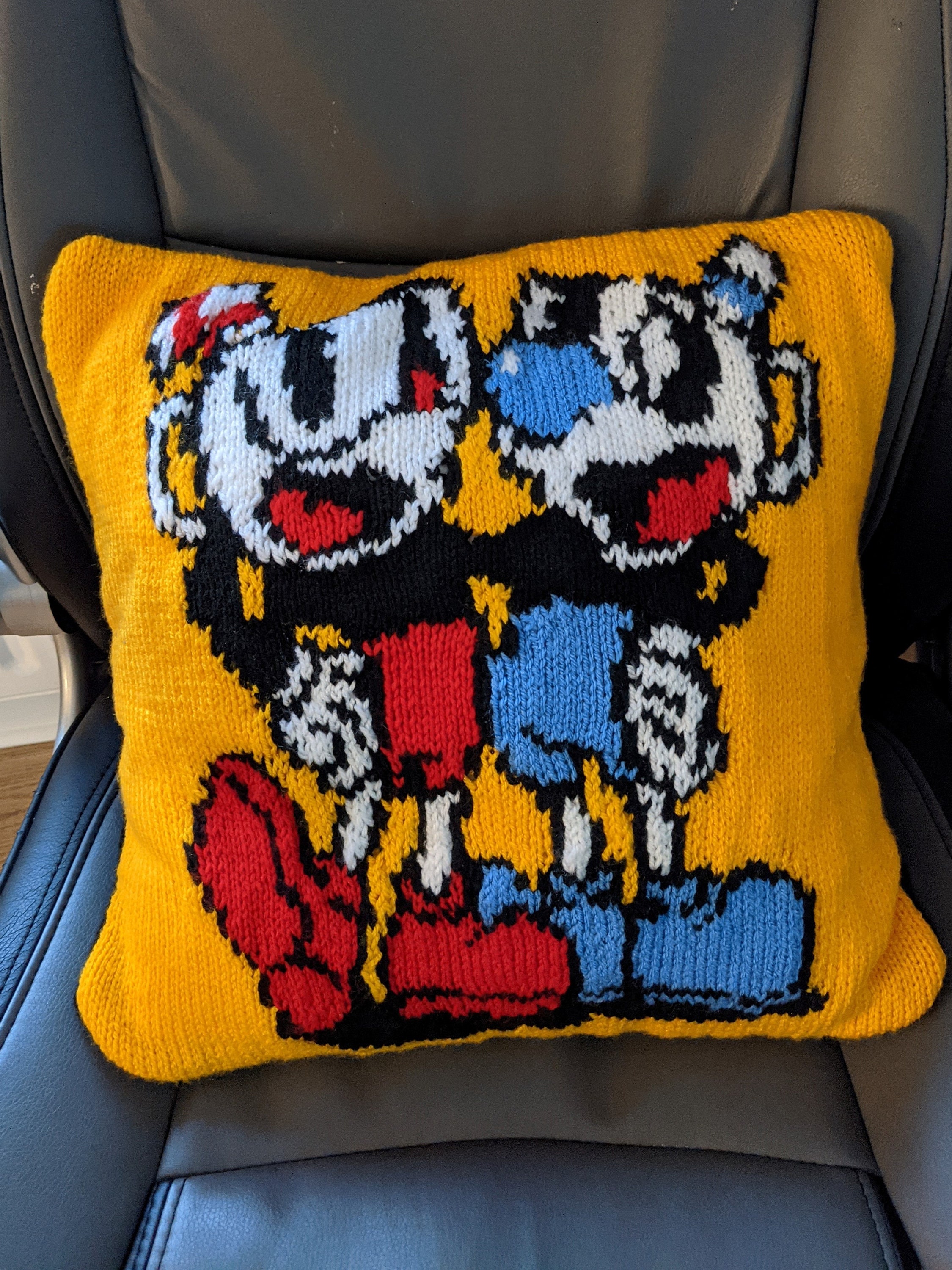 Cuphead Character Cushion Knitting Pattern - Etsy