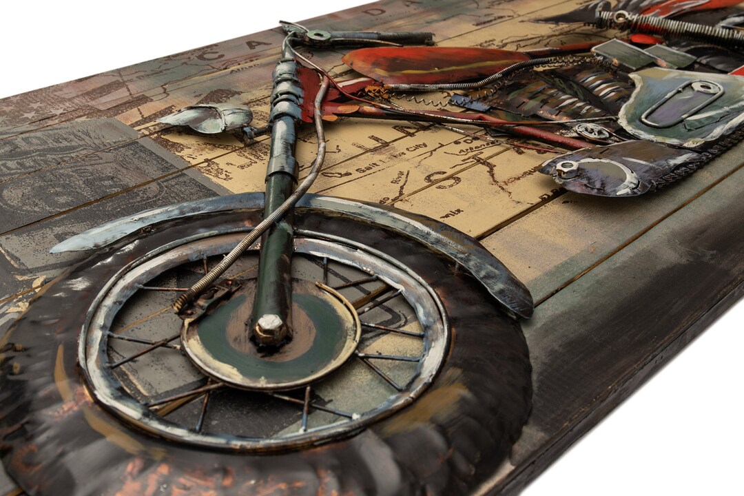 3D Metal Wall Art Each Piece an Original Hand Crafted - Etsy