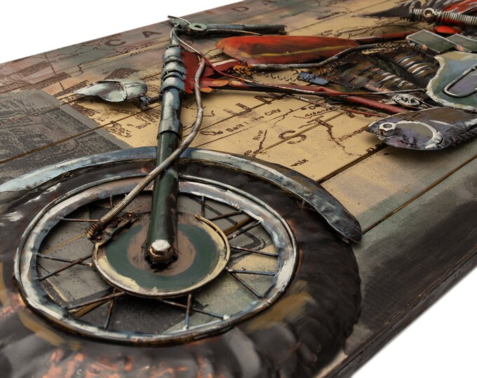 3D Metal Wall Art- Each Piece an Original Hand Crafted Masterpiece ...