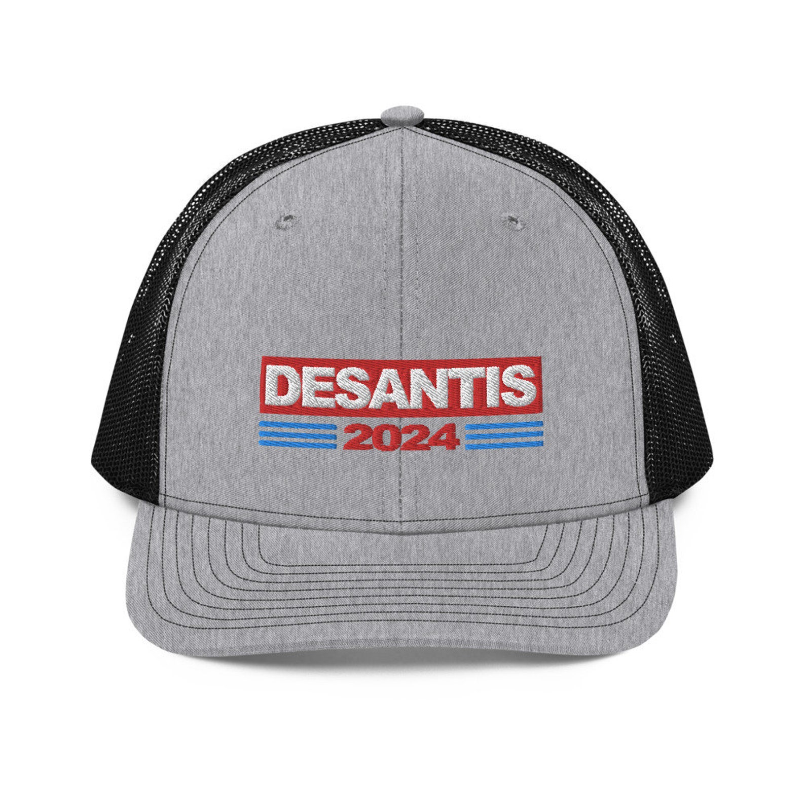 Desantis 2024 Trucker Cap - Ron Desantis Two Tone Embroidered Hat - Etsy