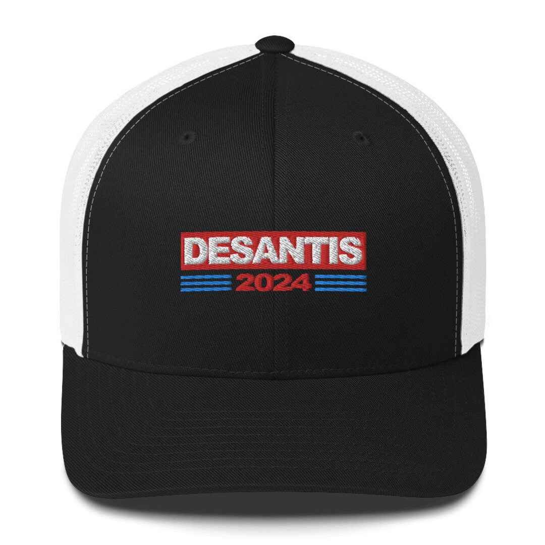 Desantis 2024 Hat Ron Desantis Embroidered Trucker Cap - Etsy