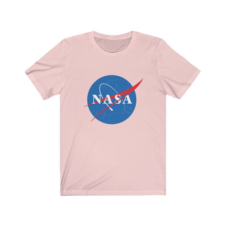 Pink NASA Shirt Womens Space Logo T-shirt - Etsy