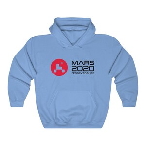 Mars 2020 Hoodie, NASA Perseverance Hooded Sweatshirt - Etsy
