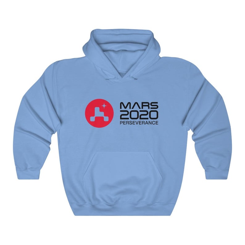Mars 2020 Hoodie NASA Perseverance Hooded Sweatshirt - Etsy