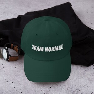 Team Normal Cap Embroidered Dad Hat - Etsy