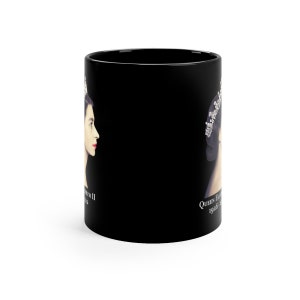 Queen Elizabeth II Mug, Queen Elizabeth Coffee Mug, Queen Elizabeth ...
