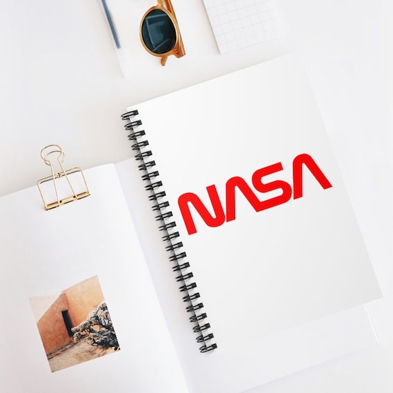 NASA Book Nasa Space Logo Back To School Spiral Notebook | Etsy