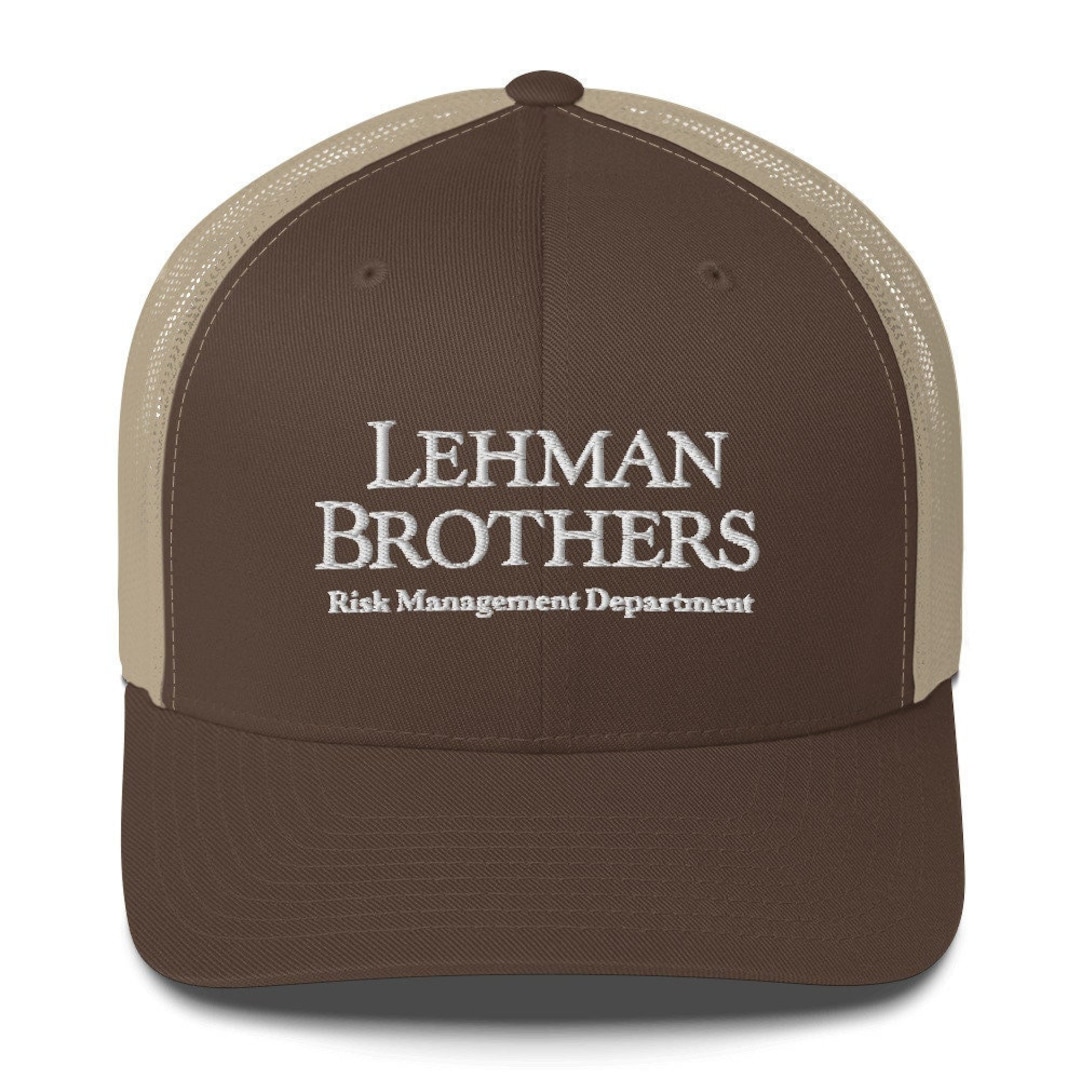 Lehman Brothers Cap, Risk Management Department 2008 Embroidered ...