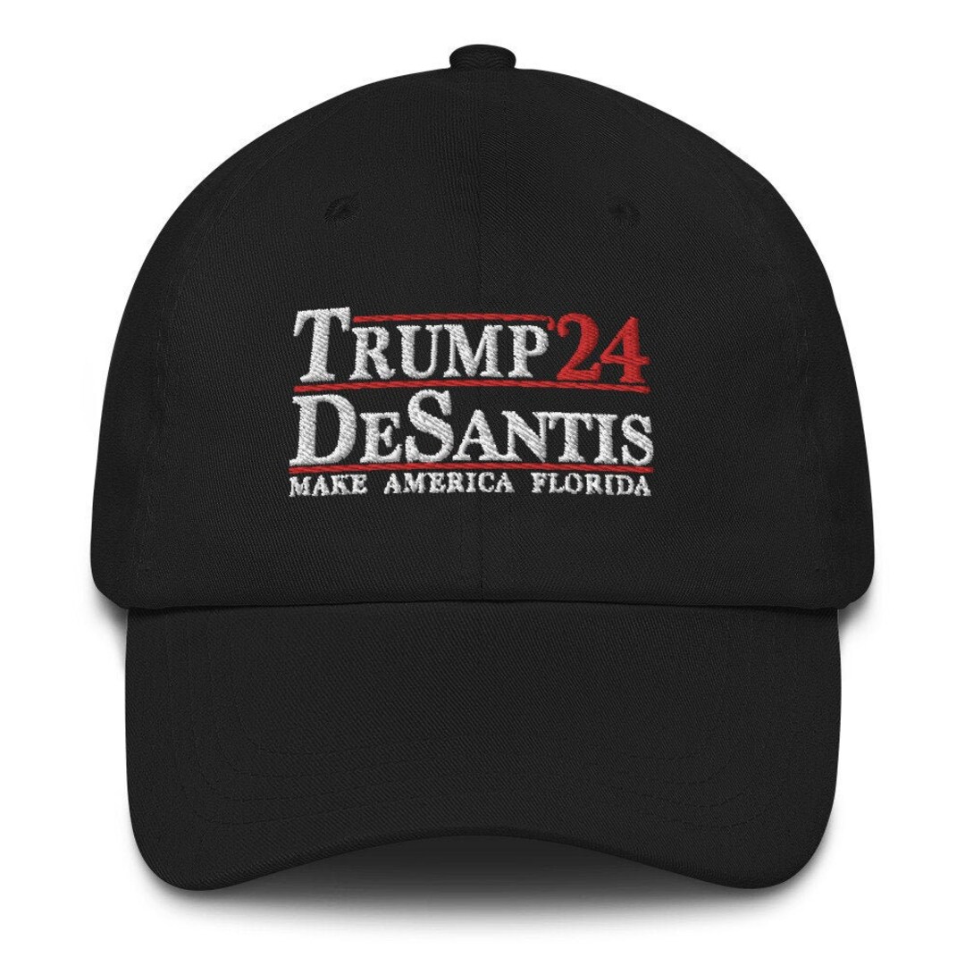 Trump Desantis 2024 Hat, Make America Florida Embroidered Cap - Etsy