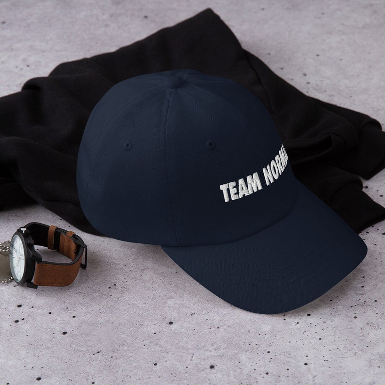 Team Normal Cap Embroidered Dad Hat - Etsy
