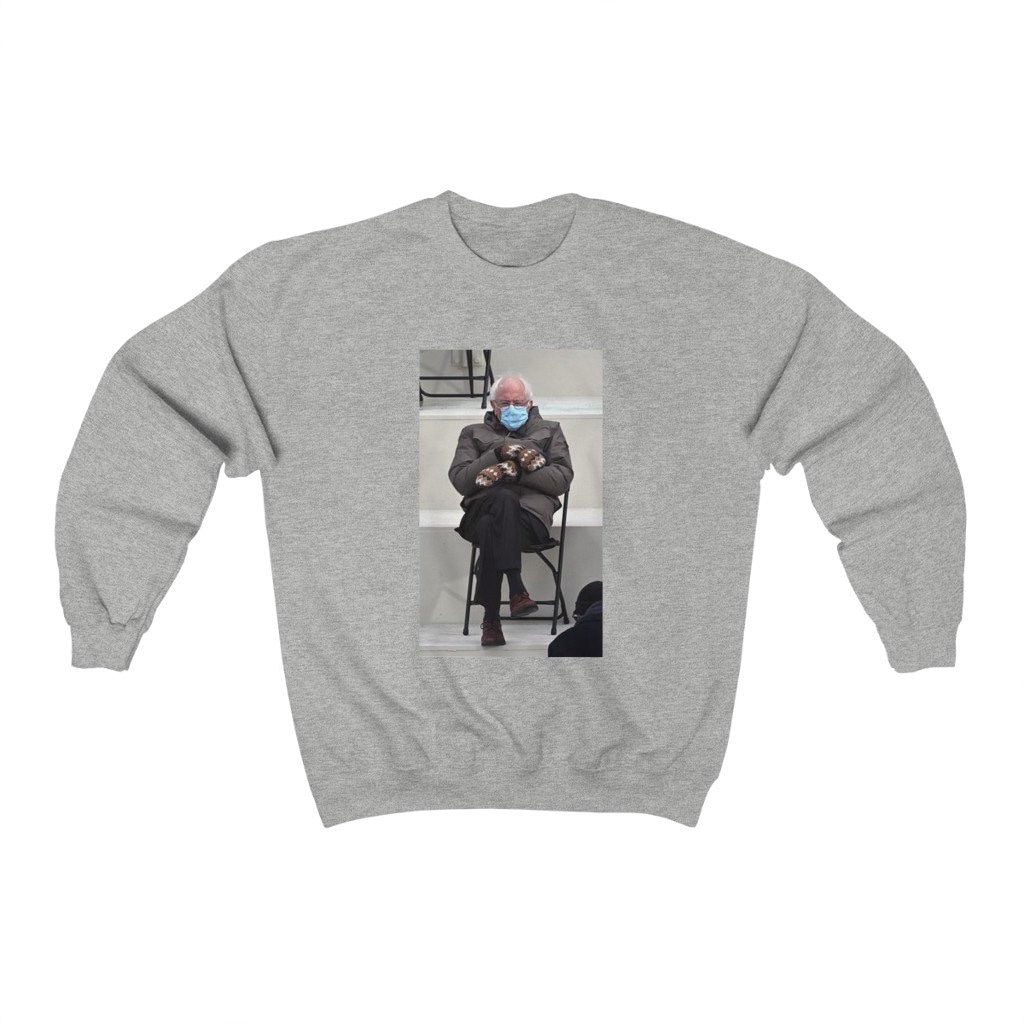 Bernie Sanders Mittens Shirt Funny Inauguration Day | Etsy