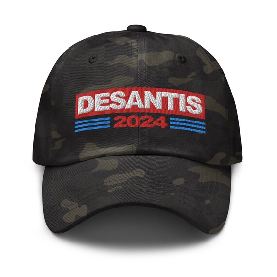 Desantis 2024 Hat Ron Desantis Embroidered Camo Cap - Etsy Hong Kong