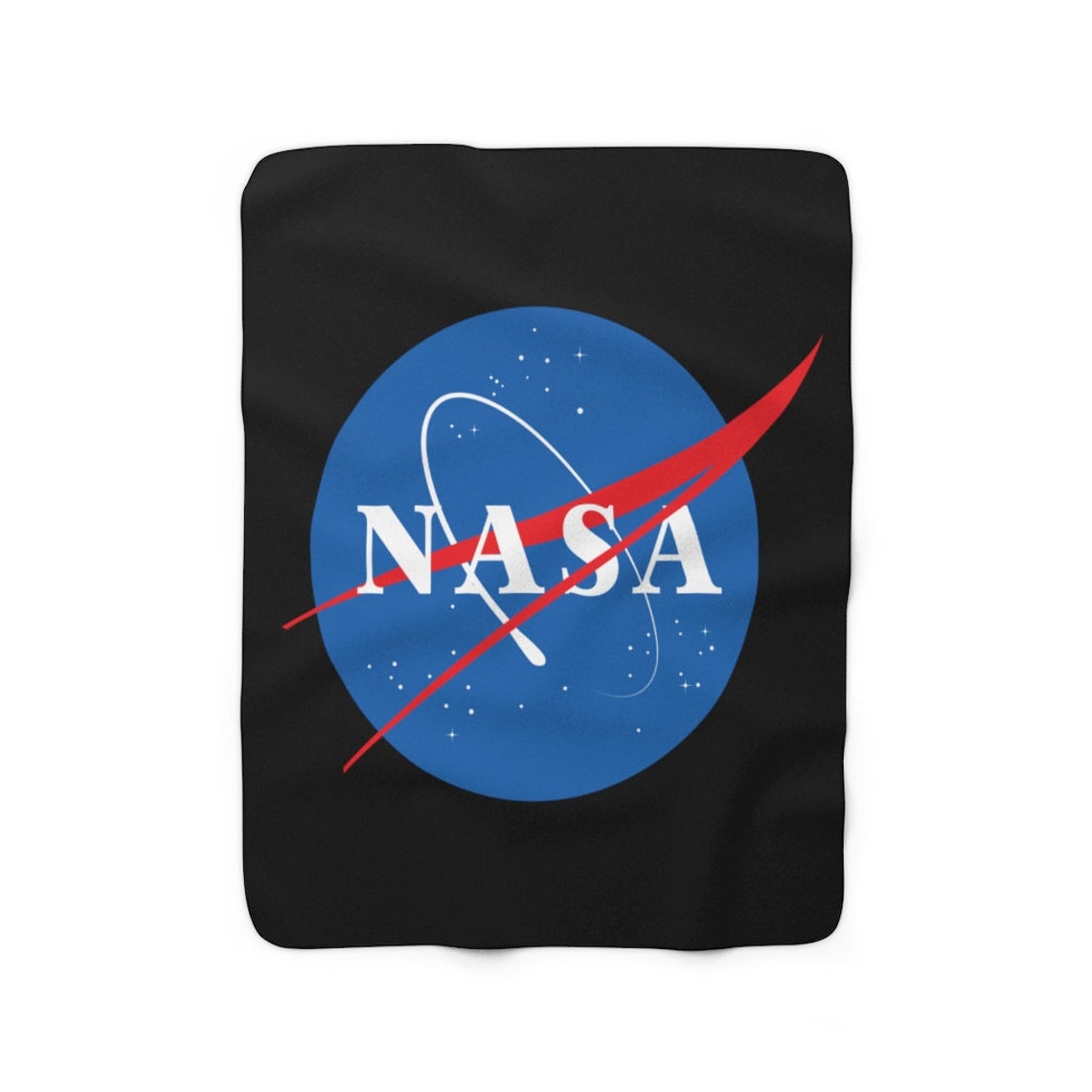 Nasa Blanket Space Logo Bed Throw Nasa Bedroom NASA - Etsy