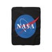 Nasa Blanket, Space Logo Bed Throw, Nasa Bedroom, NASA Loungewear Large ...