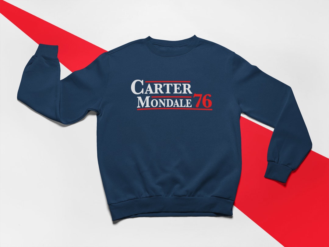 Carter Mondale Shirt Jimmy Carter Retro 1976 Campaign Chest Print ...