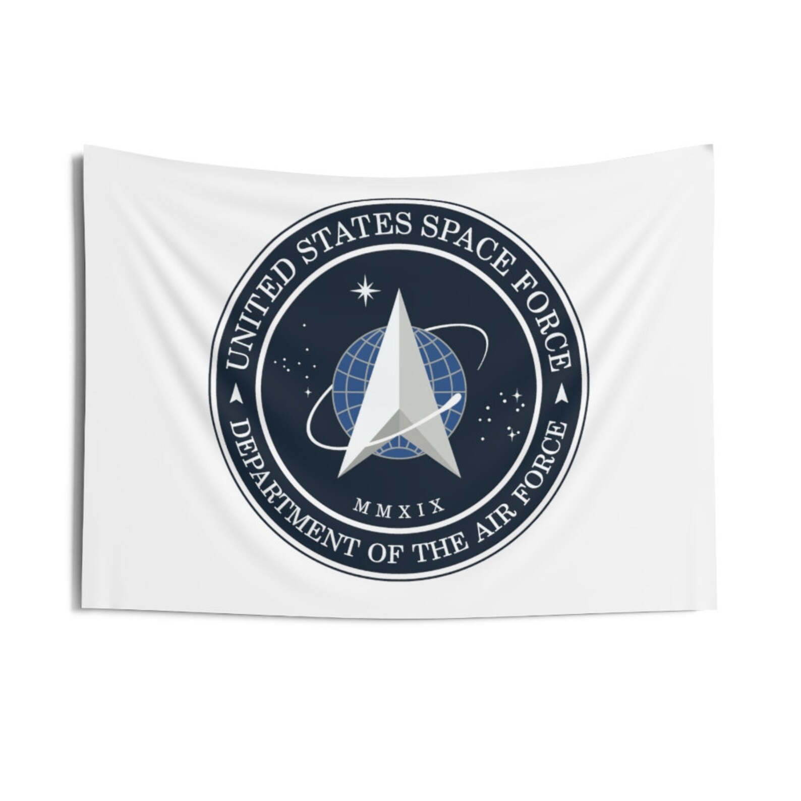 Space Force Logo Flag United States Space Force Indoor Wall - Etsy