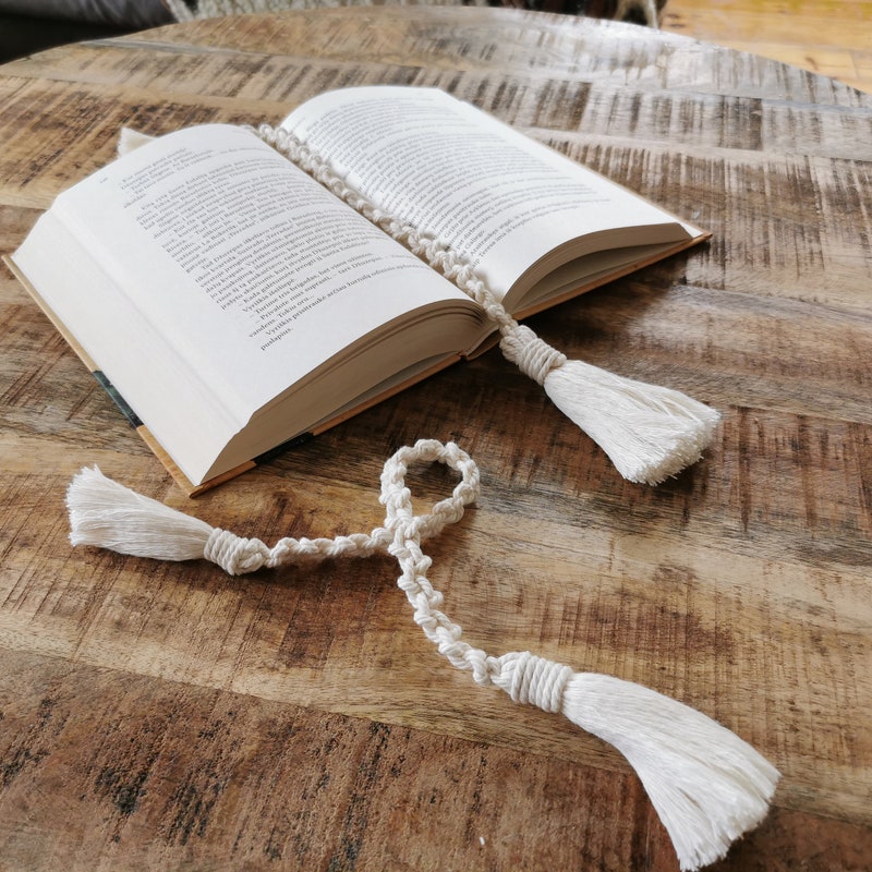 Macrame Bookmarks - Etsy