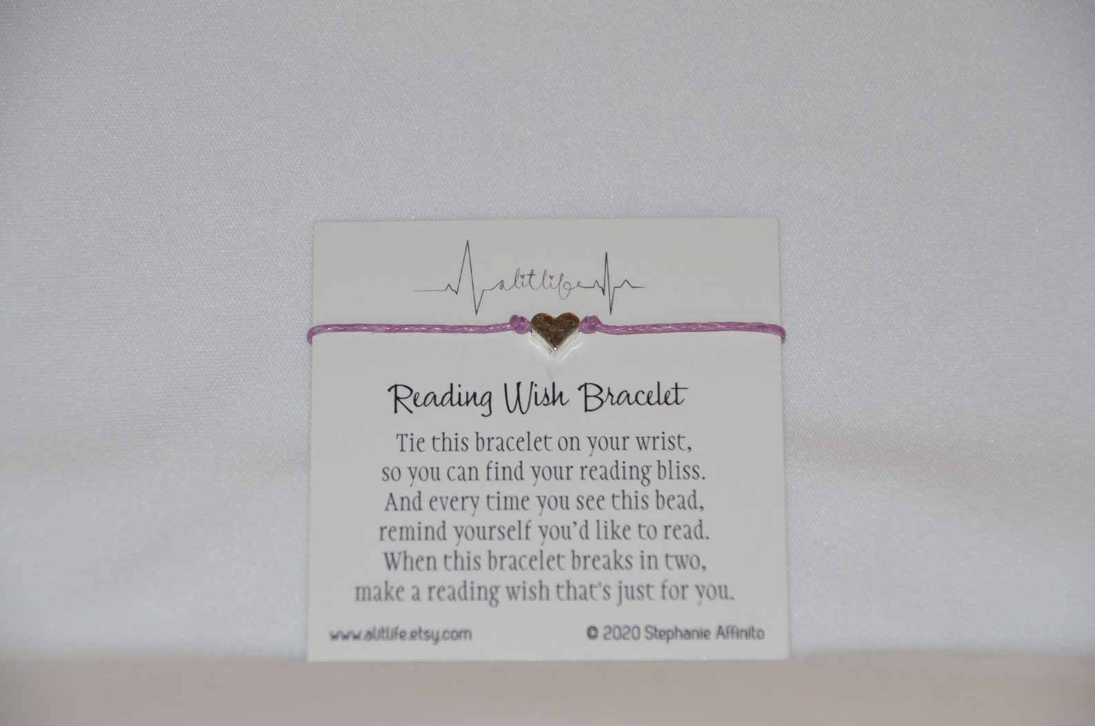 Reading Wish Bracelets™ - Reminder to Read - Reading Tripwire - Reading ...