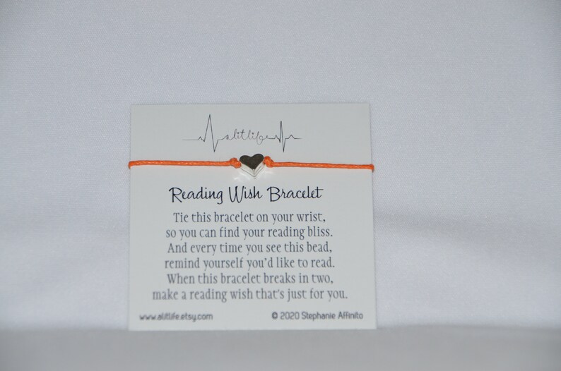 Reading Wish Bracelets™ - Reminder to Read - Reading Tripwire - Reading ...