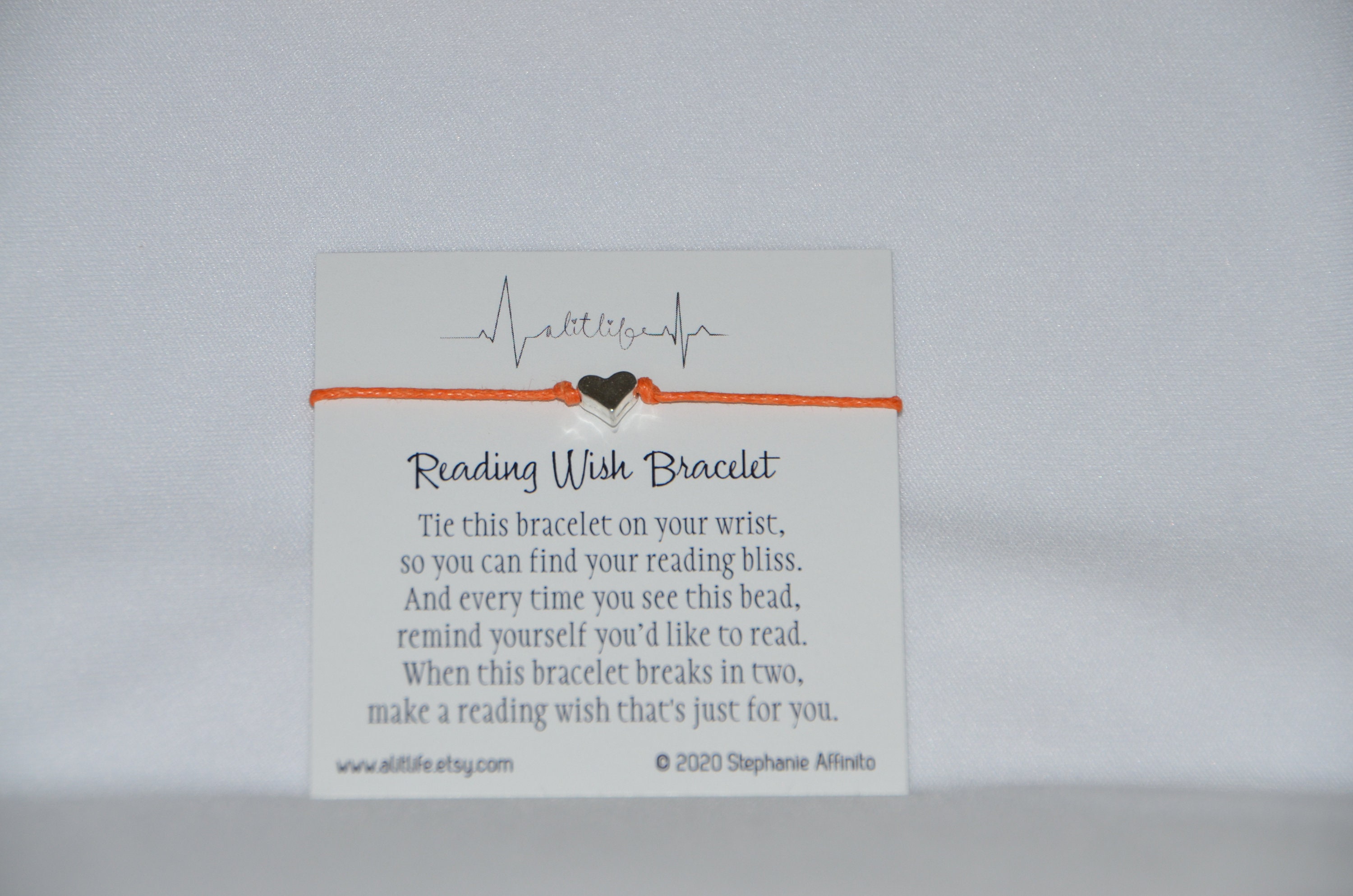 Reading Wish Bracelets™ - Reminder to Read - Reading Tripwire - Reading ...