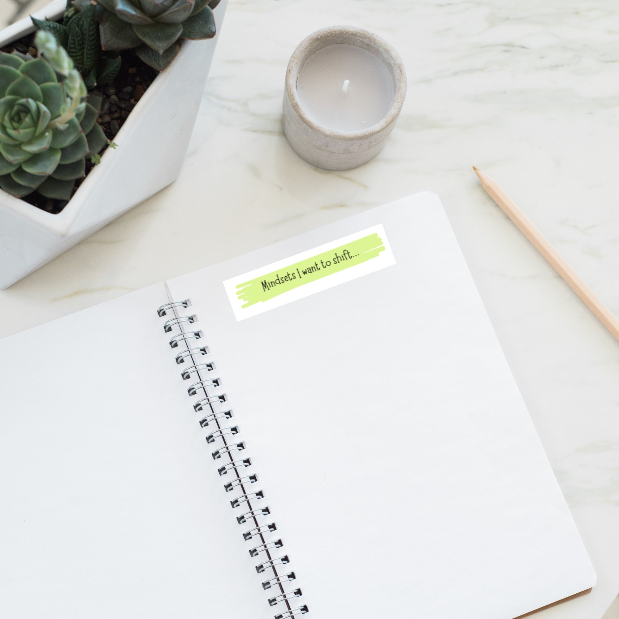 Printable Sticker Notebook Prompts to Help You Grow - Printable Sticker ...