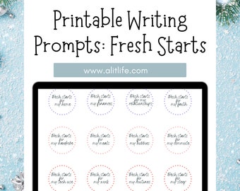Printable Sticker Notebook Prompts Printable Sticker Journal | Etsy