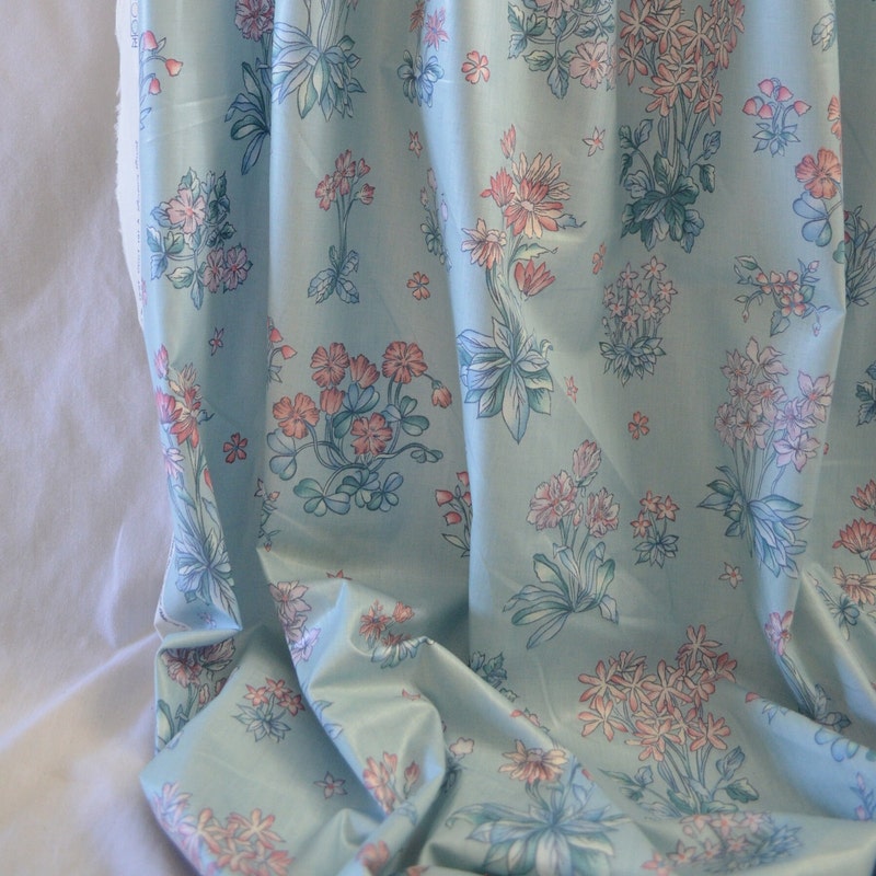 Floral Chintz Fabric - Etsy