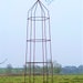 Obelisks, Large Metal Garden Obelisk With Twist Top, Rustic Plant ...
