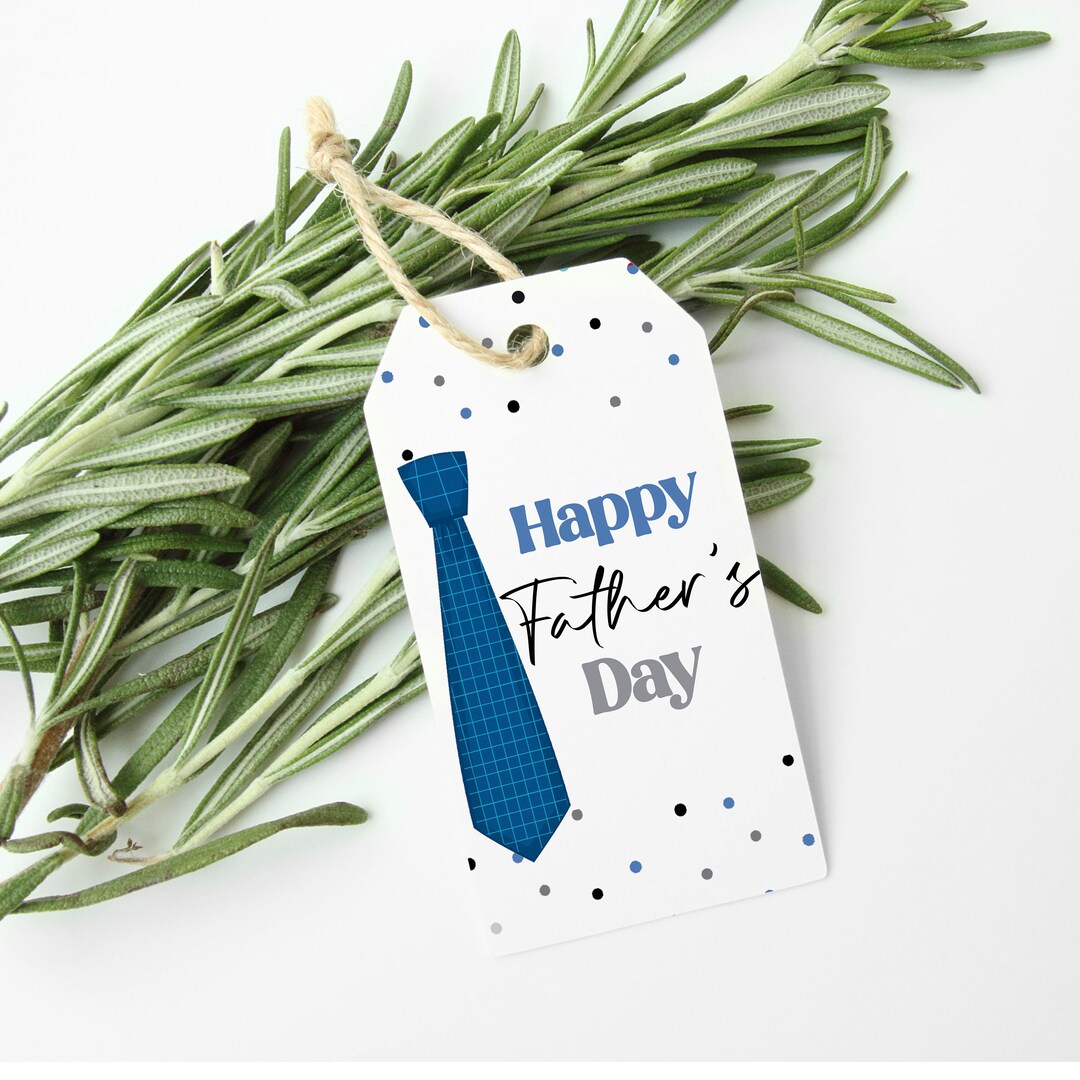 Father's Day Tag Dad Gift Tag Fathers Day Favor Tag Grandpa Gift Label ...