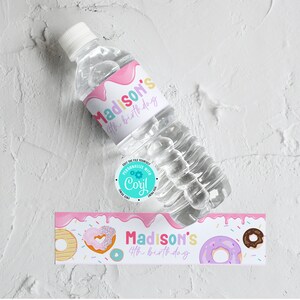 Donut Birthday Party Bundle Kit, Template Printable, Donuts Birthday ...