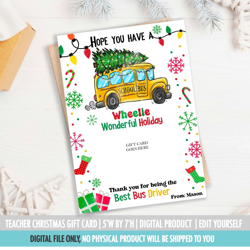 Bus Driver Christmas Gift - 60+ Gift Ideas for 2025